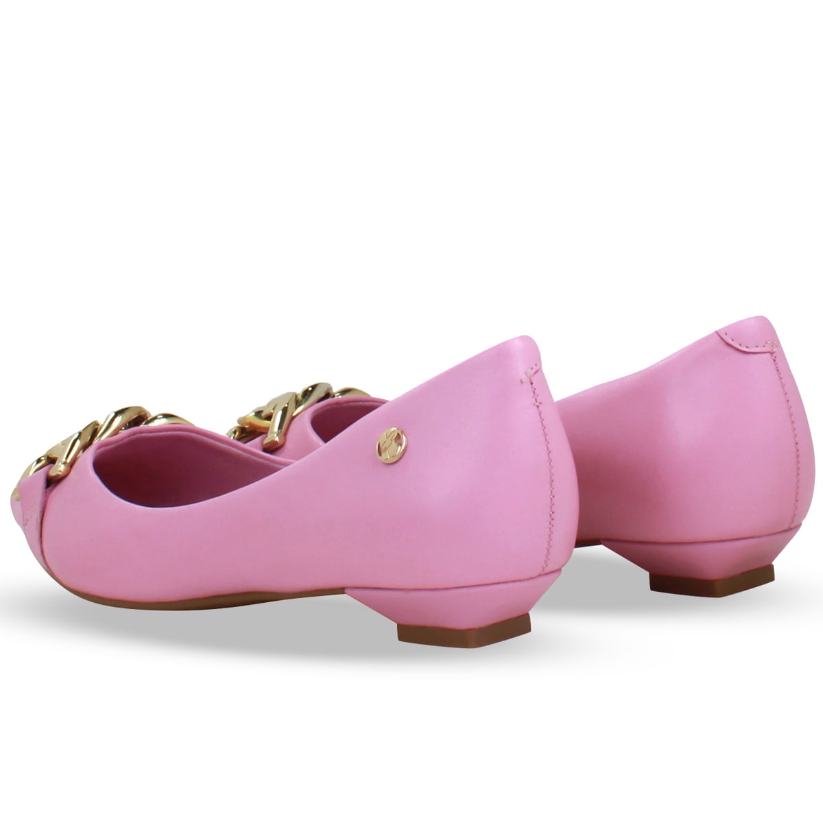 Sapato Couro Atanado Napoli Rosa